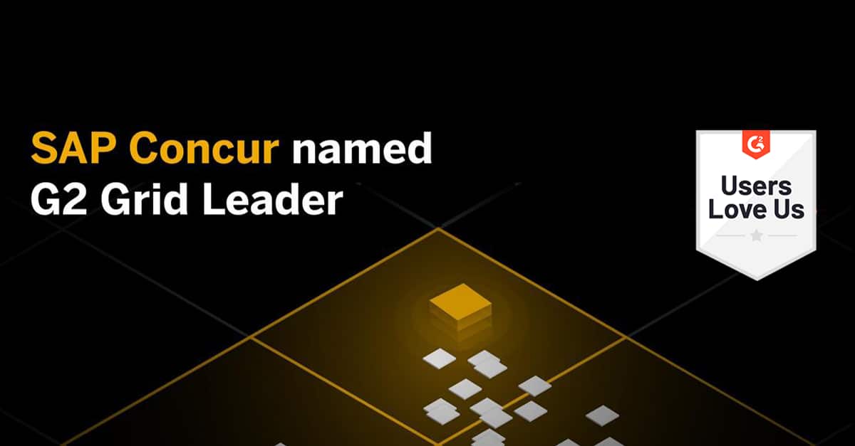 Hear Why Sap Concur Solutions Are G2 Leaders For Travel Expense And Invoice Management Sap